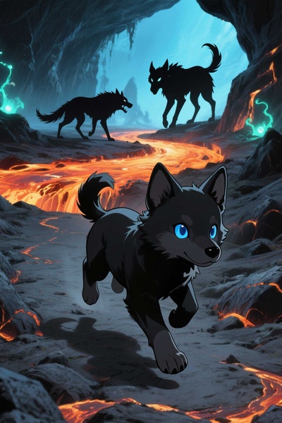 Chapter 8 - Hell Hound Evolution [LITRPG] [You're gonna go far, Wolf ...