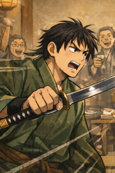A Drunk Ronin and His Talking Blade | Royal Road