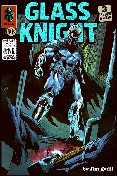 Issue #3: Avatar of the Dragon Part 1 - Glass Knight - A Superhero ...