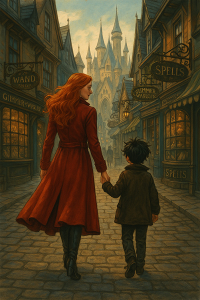 A Rather Noisy Christmas at the Maximoff-Potter House - Harry Potter ...