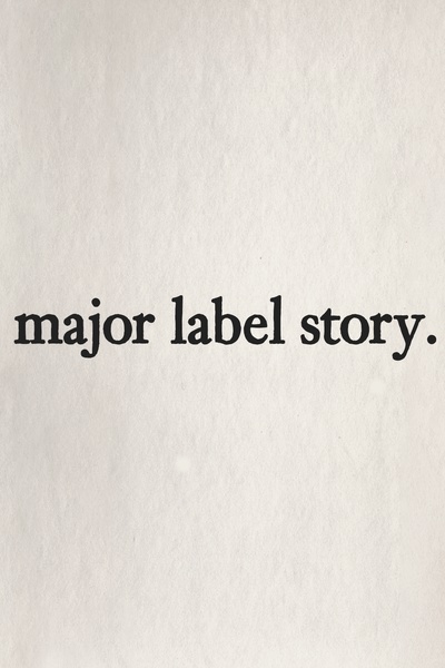 major label story. | Royal Road