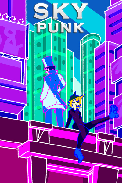 Character Illustrations - SKY PUNK - CYBERPUNK FANTASY | Royal Road