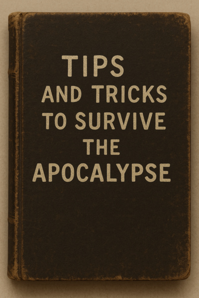 Tip #39: Learn what you can - Tips and Tricks to Survive the Apocalypse ...