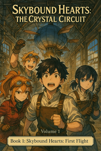 Chapter 2: “The Silver Wreck” - Volume 1 Skybound Hearts: The Crystal Circuit Book 1: Skybound ...