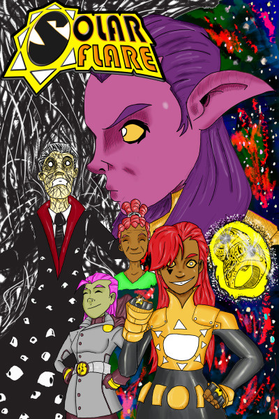 Volume 1 Issue 2: Behold, The Long Morning - Solar Flare Versus [Sci-fi ...